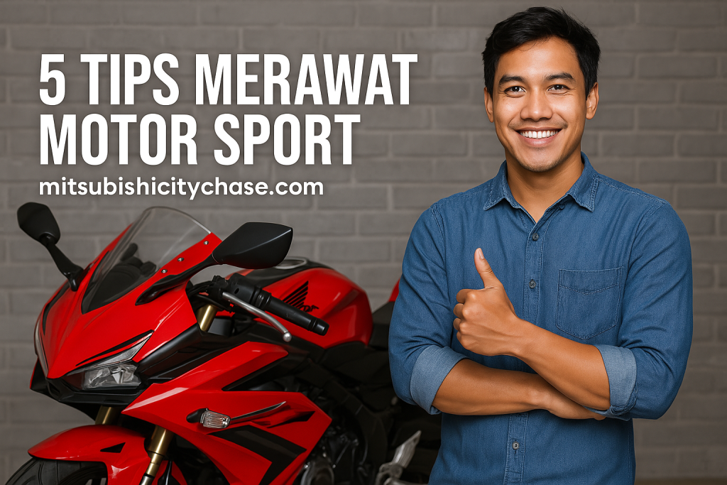 5 Tips Merawat Motor Sport - Mitsubishicitychase